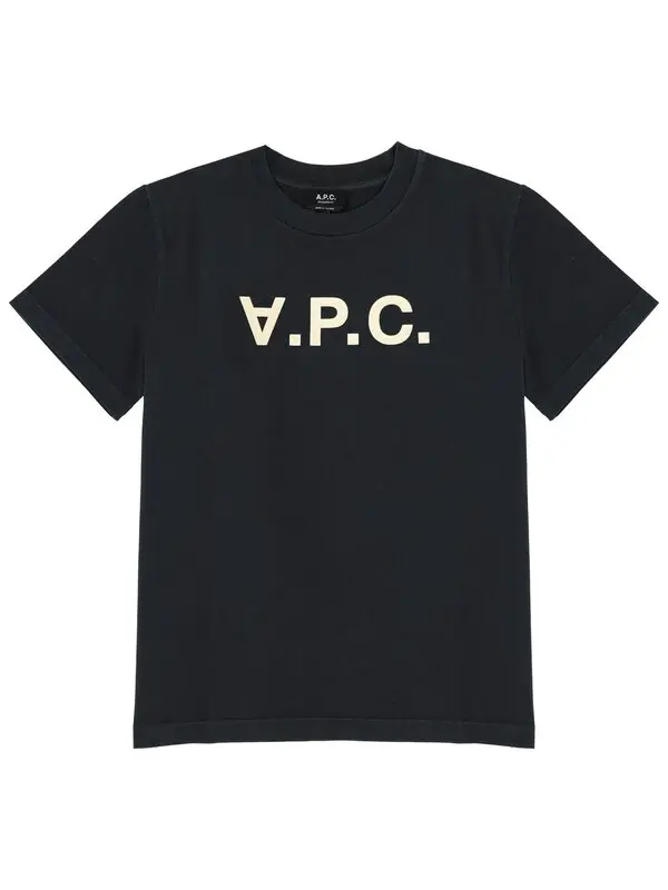 A.p.c. Logo T-shirt - Black