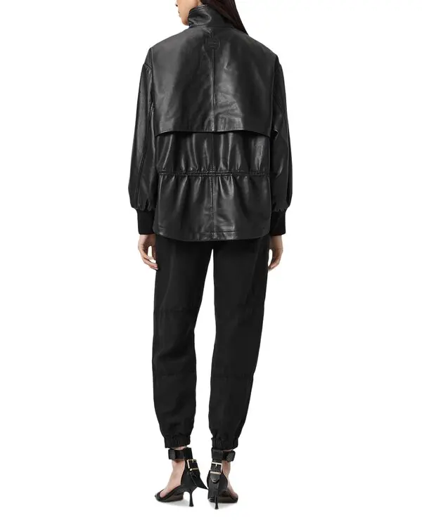 ALLSAINTS Val Banded Hem Pants - Black