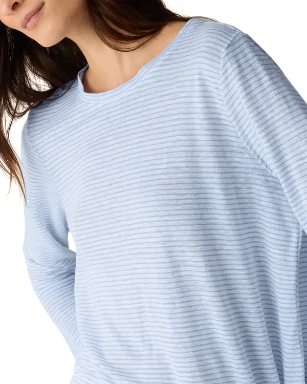 Eileen Fisher Crewneck Long Sleeve Tee - Sky Light