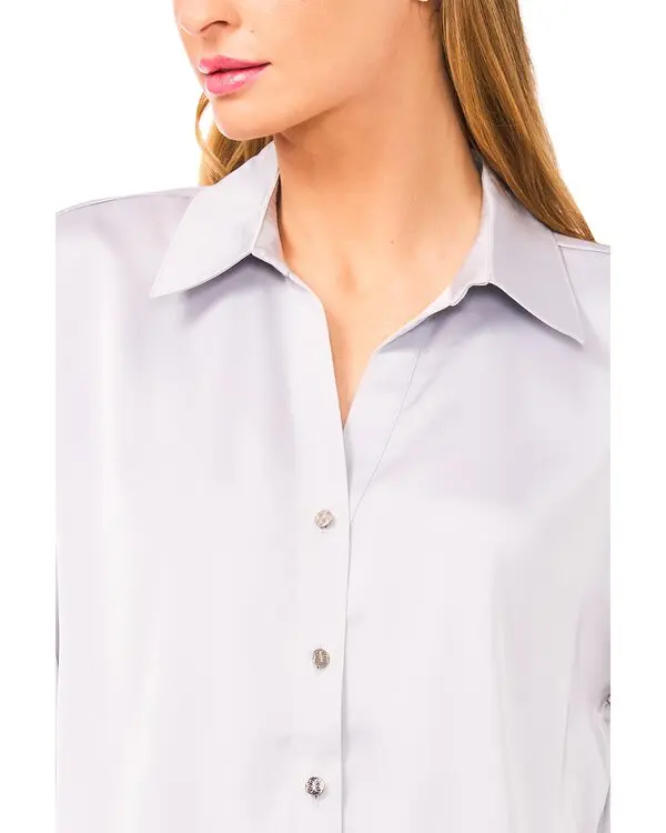 CECE DUPRAZ Boxy Shirt - Blue Pearl