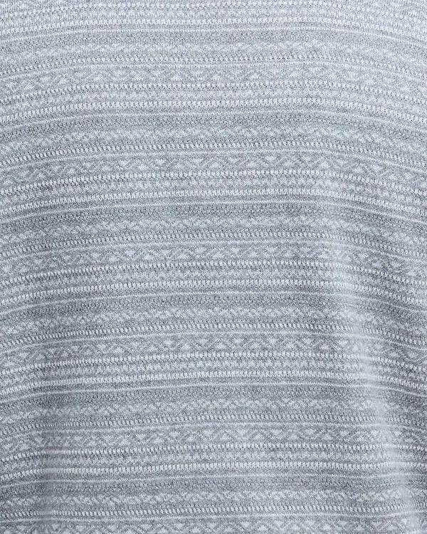 Barbour Dartfield Quarter Zip Knitted Sweater - Light Grey