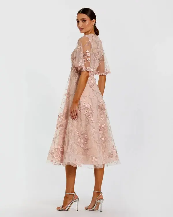 fully embroidered dress MARIA B | FULLY HEAVY HAND EXQUISITELY EMBROIDERED CHIFFON DRESS main image 1