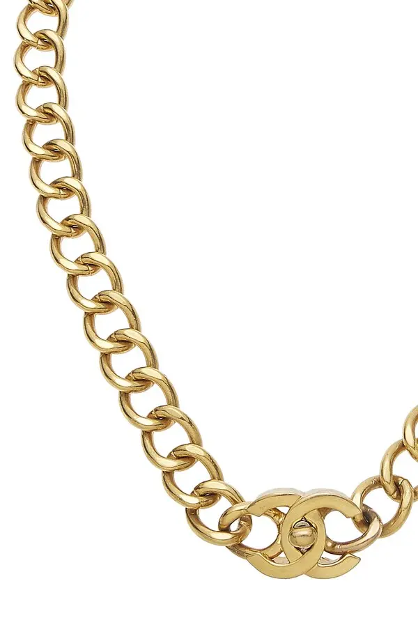 Chanel Cc Turnlock Choker