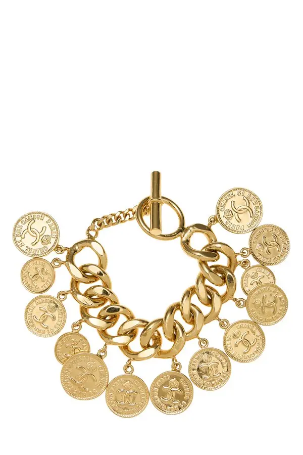 Chanel Coco Coins Charm Bracelet