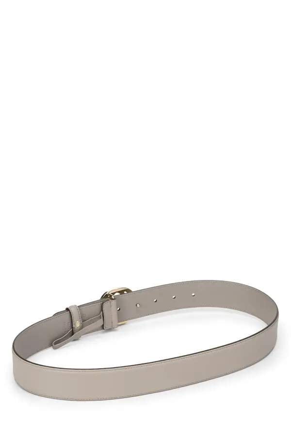 Gucci Interlocking Gg Leather Belt