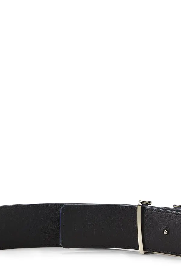LOUIS VUITTON Damier Graphite Initiales Belt