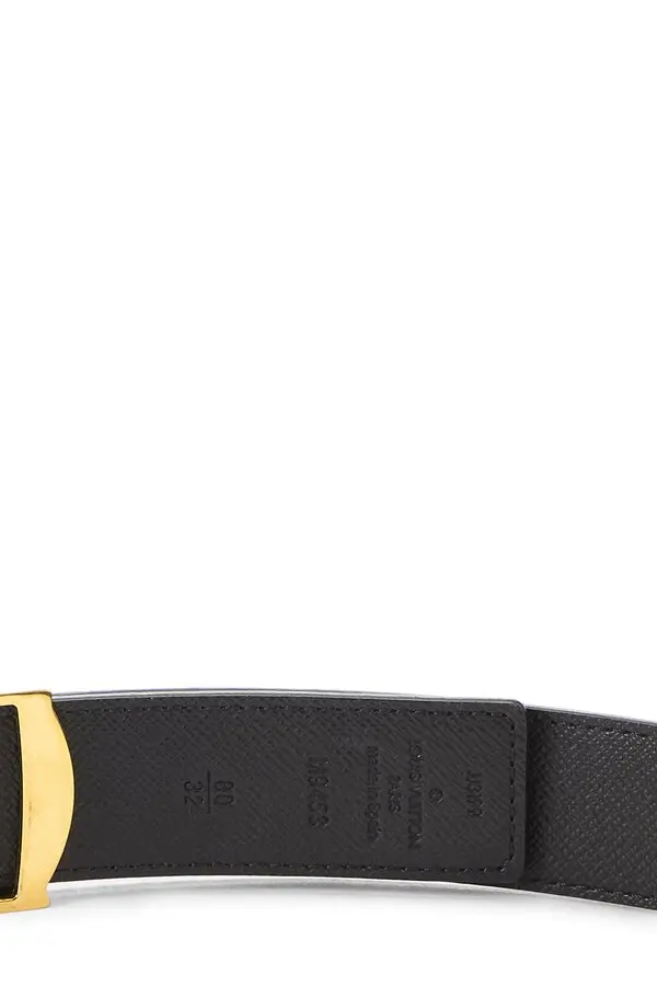 LOUIS VUITTON Monogram Canvas Initiales Belt