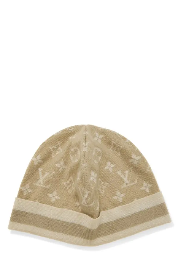 LOUIS VUITTON Cashmere Beanie - Cream