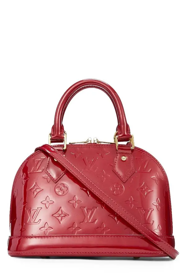 LOUIS VUITTON Vernis Alma - Red