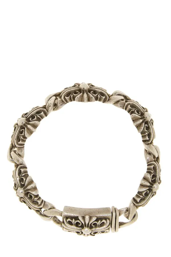 Chrome Hearts Sterling Keeper Link Bracelet - Silver