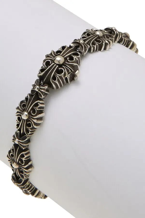 Chrome Hearts Sterling Keeper Link Bracelet