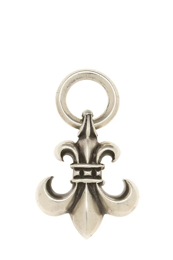 Chrome Hearts Sterling Bs Fleur-de-lis Pendant - Silver