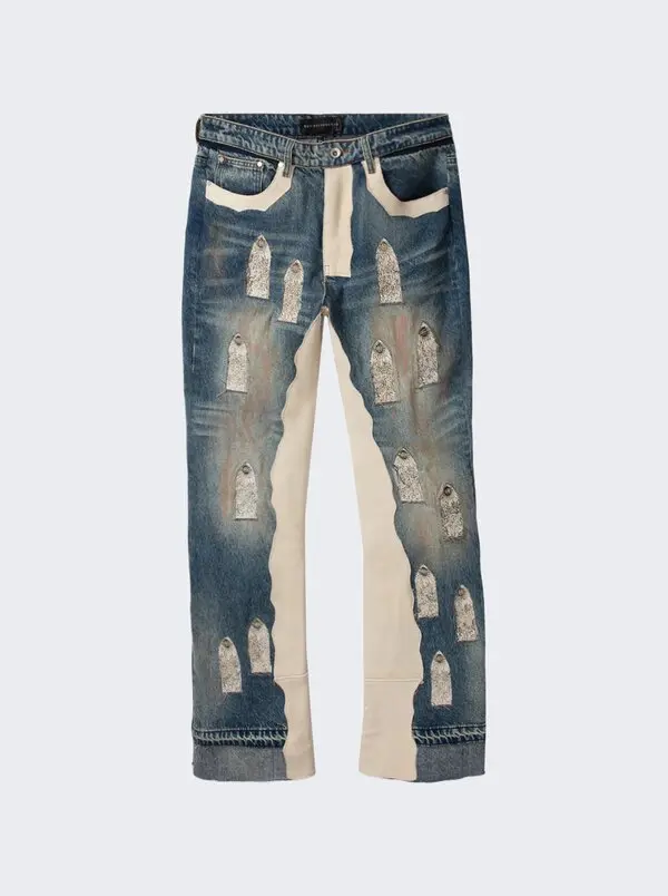 WHO DECIDES WAR BY EV BRAVADO Howdy Denim Jeans