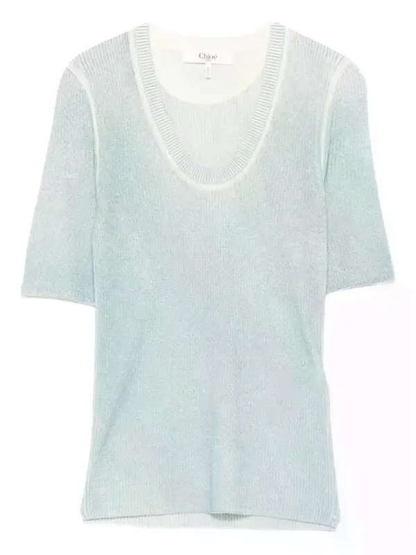 Chloé Fine-knit T-shirt