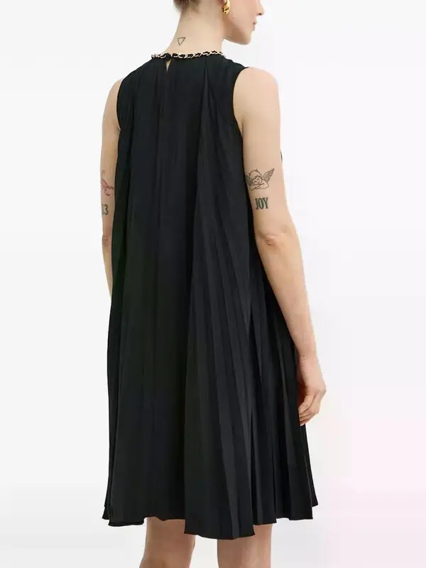 NISSA Pleated Mini Dress