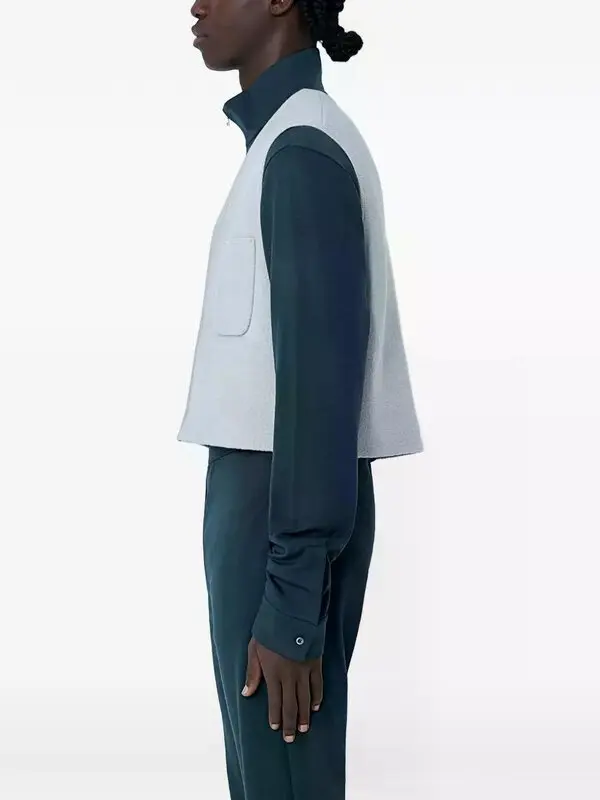 RIER Patch-pocket V-neck Gilet