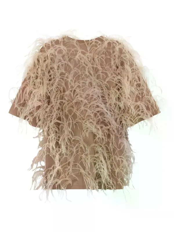 Valentino Garavani Feathered T-shirt