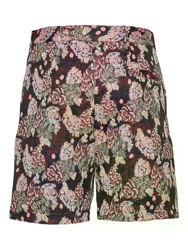 Henrik Vibskov Floral Jacquard Shorts