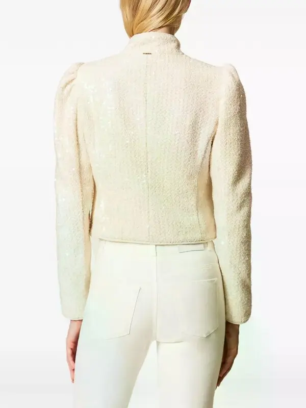 TWINSET Bouclé Sequin Jacket
