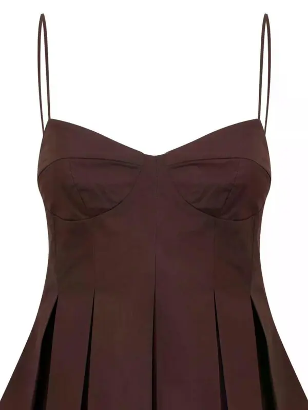 Clea Iris Pleat Top