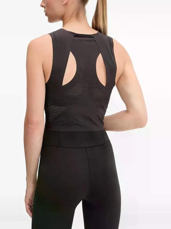 PUMA X Heliot Emil Crew Neck Sleeveless Top With Cutout Detail