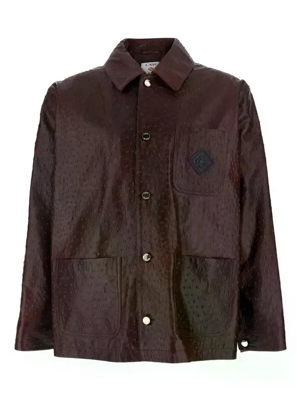Casablanca Embossed Patch Jacket