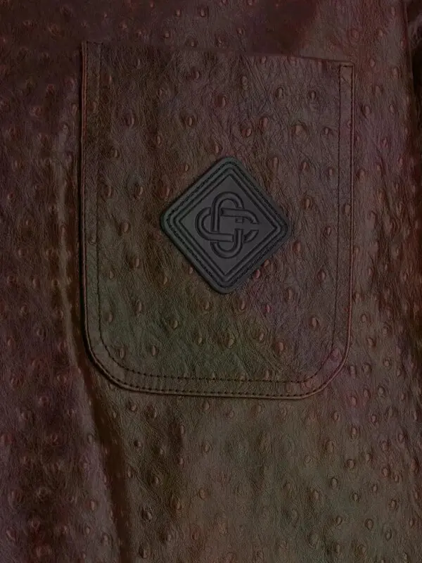 Casablanca Embossed Patch Jacket