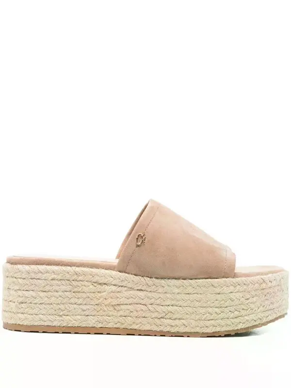 GIANVITO ROSSI Platform Sandals - Neutrals
