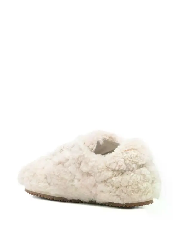 Axel Arigato Tact Shearling Runner Sneakers - Neutrals