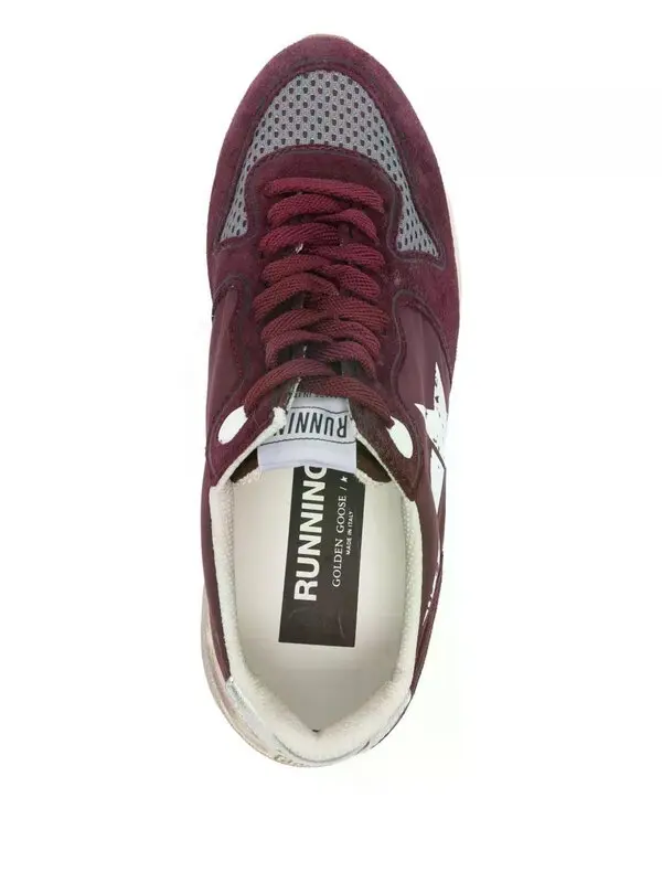 GOLDEN GOOSE Star-print Sneakers - Red