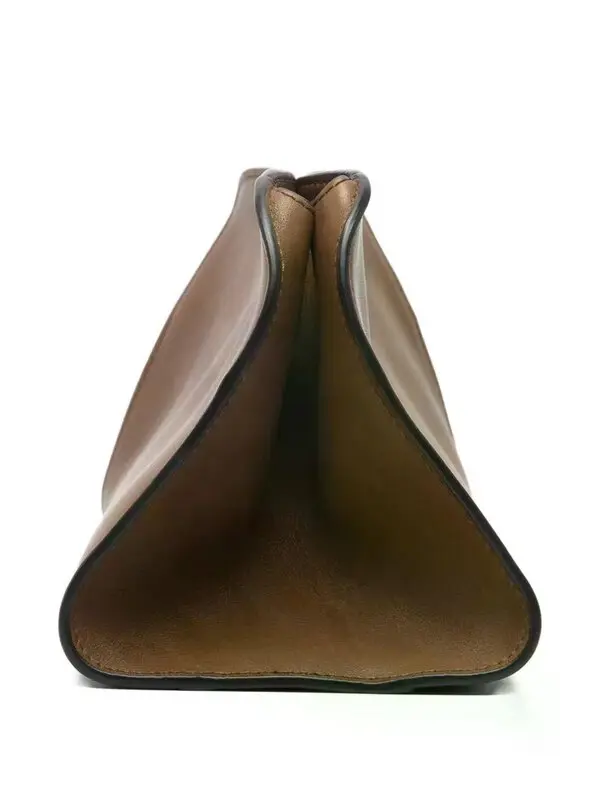 THE ROW Peggy Leather Clutch