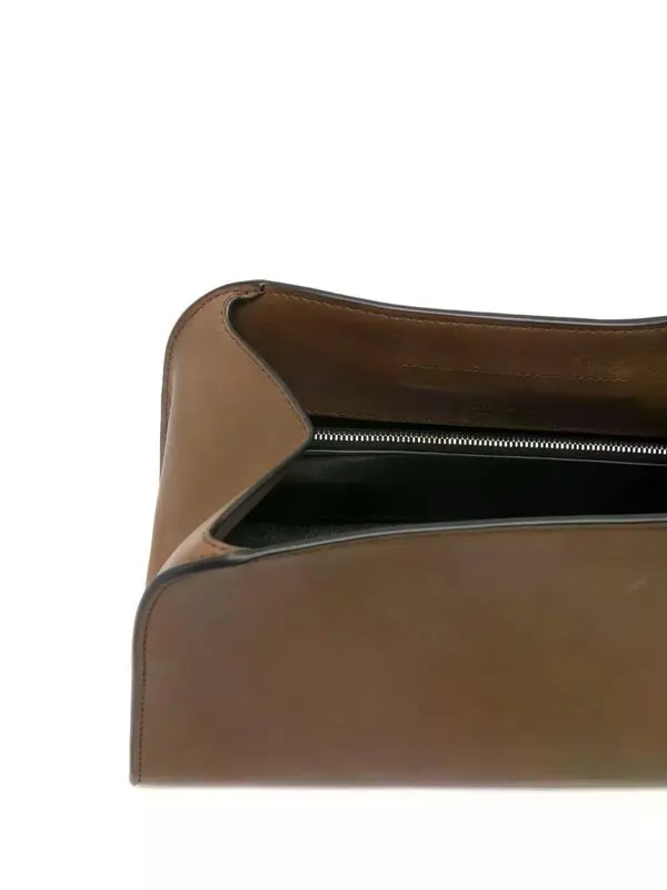 THE ROW Peggy Leather Clutch