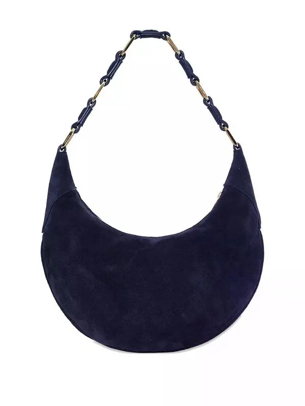 ANINE BING Hobo Chain Shoulder Bag - Blue