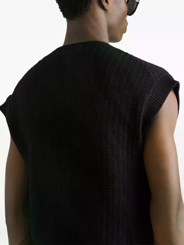 Dolce & Gabbana Embellished Knitted Vest
