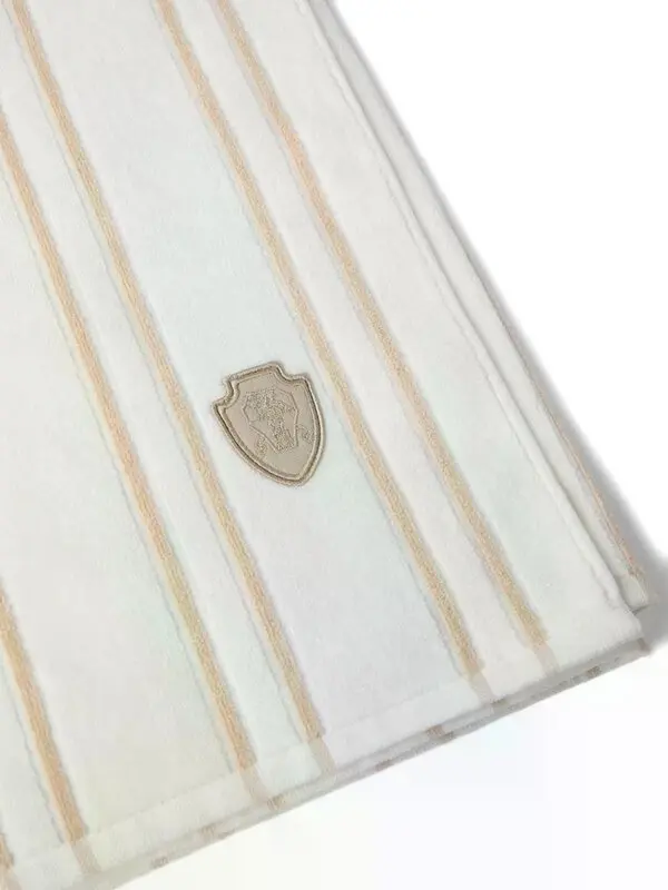 Brunello Cucinelli Striped Cotton Terrycloth Towel
