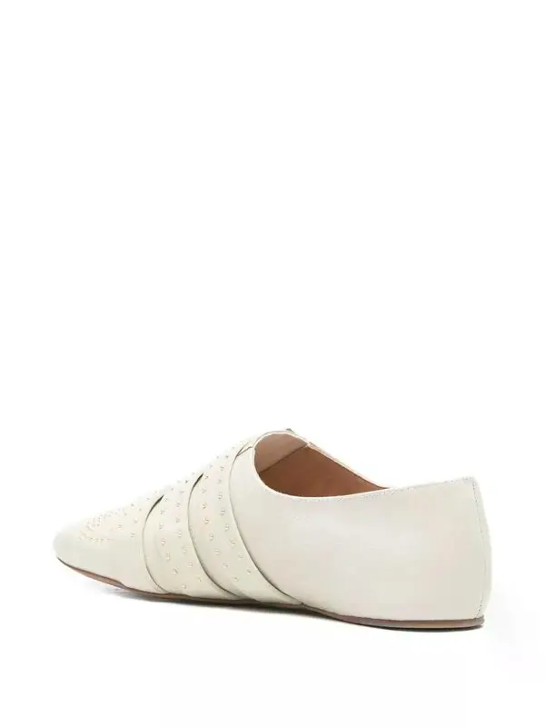 Chloé Susanna Buckle Embellished Ballet Flats