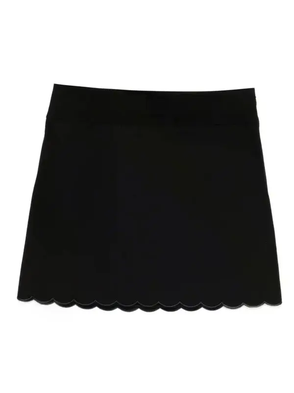 Chloé Scallop-hem Mini Skirt