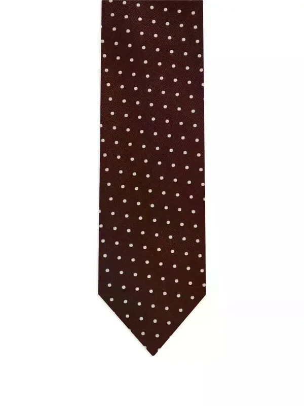 TOM FORD Polka-dot Silk Neck Tie