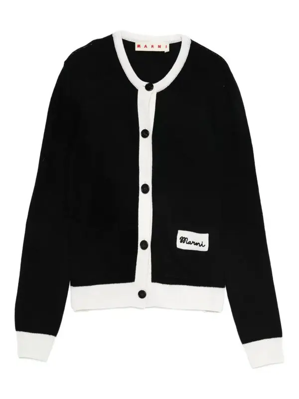 Marni Buttoned Cardigan With Embroidery