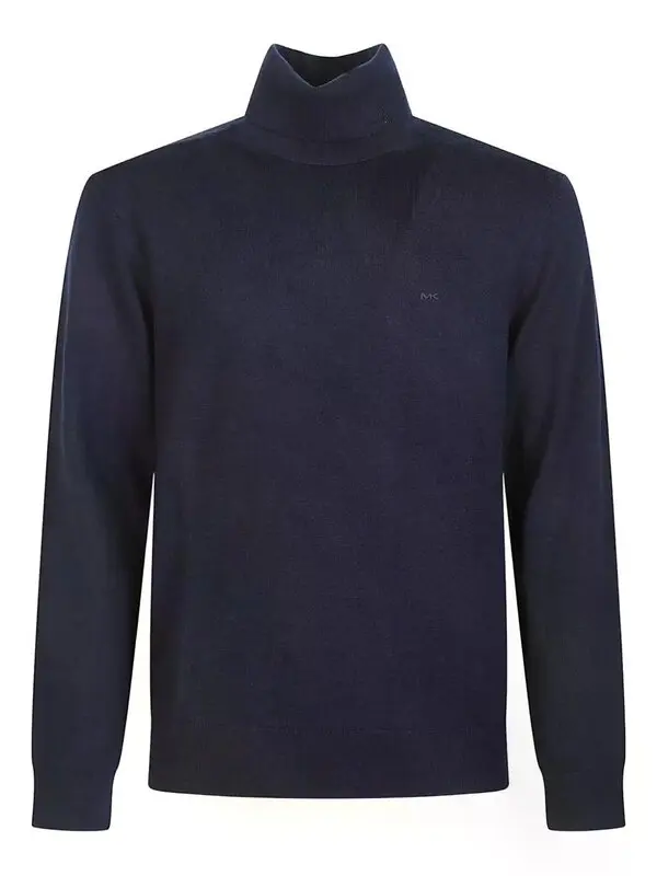 Michael Kors Logo-embroidered Roll-neck Jumper