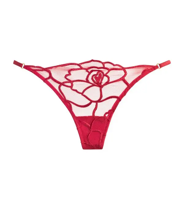 Kiki De Montparnasse Petite Chou Thong - Red