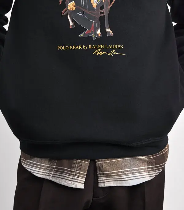 Polo Ralph Lauren Cotton-blend Polo Bear Hoodie