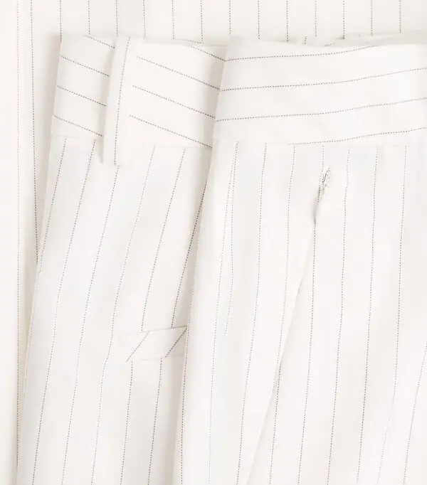 Good American Stripe Essential Suiting Trousers