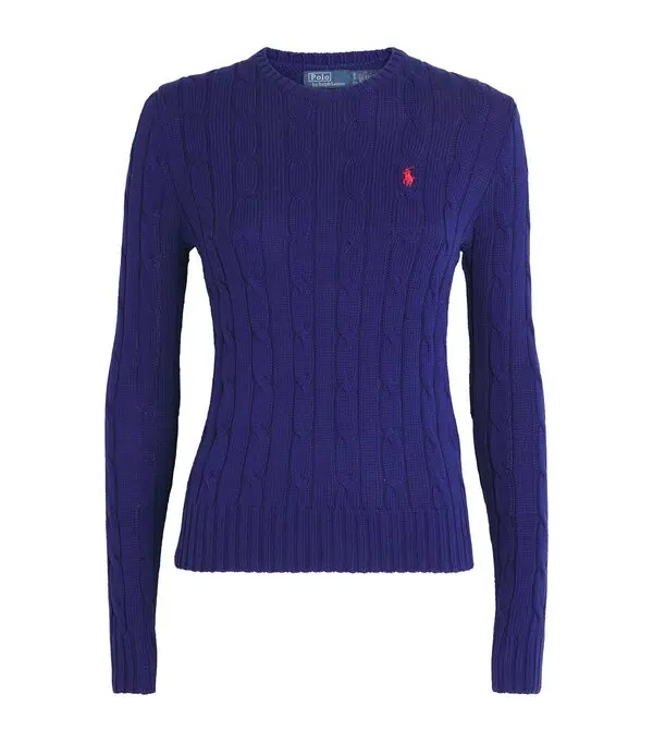 Polo Ralph Lauren Cotton Cable-knit Julianna Sweater