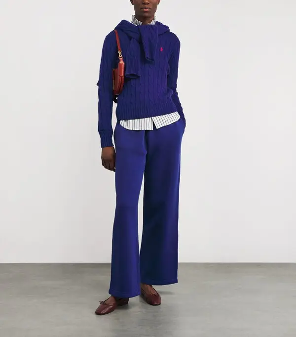 Polo Ralph Lauren Cotton Cable-knit Julianna Sweater