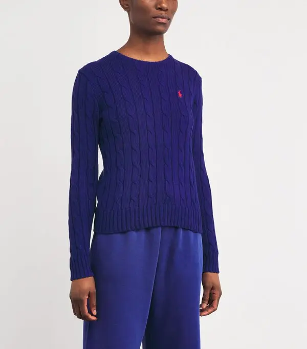 Polo Ralph Lauren Cotton Cable-knit Julianna Sweater