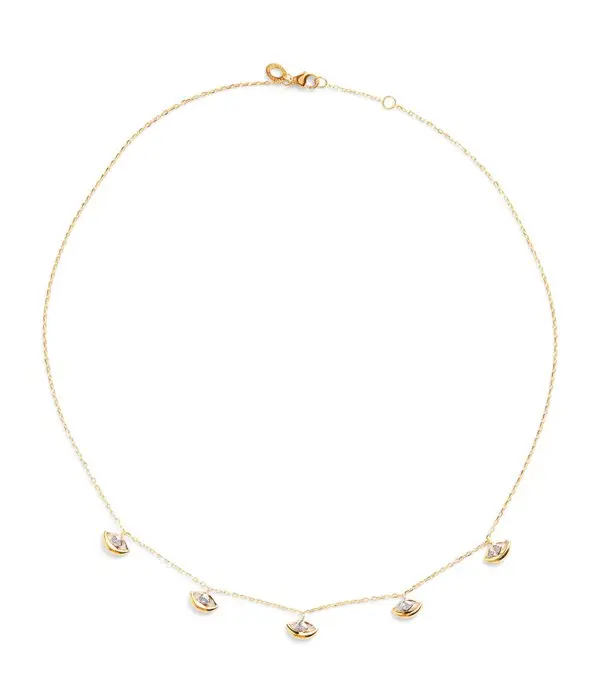 L'ATELIER NAWBAR Yellow And Diamond Salvatore Choker - Gold
