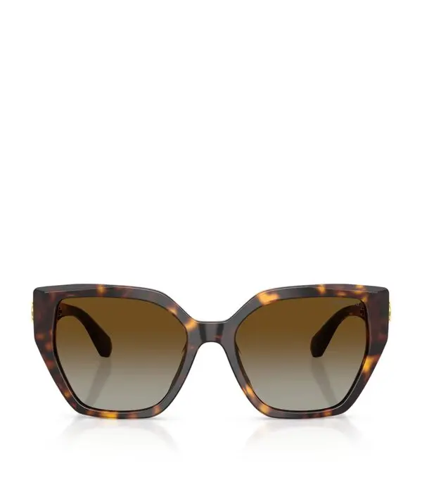 SWAROVSKI Sk6044u Irregular Sunglasses - Brown