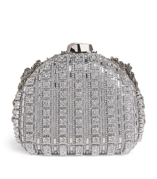DAVID CHARLES Diamanté-embellished Handheld Bag