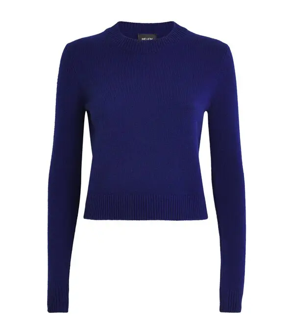 ME+EM Cashmere Cropped Sweater